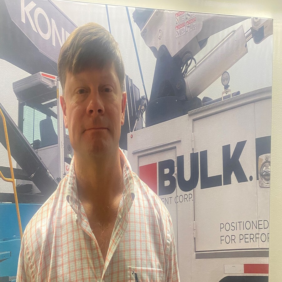 Brad Robinson - Bulk Equipment Corp.